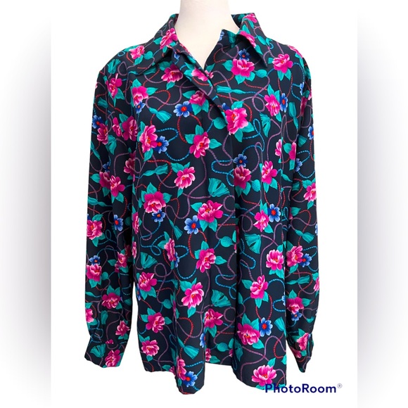 Pendleton | Tops | Vintage Pendleton Sophisticates Womens Size 6 Blouse ...